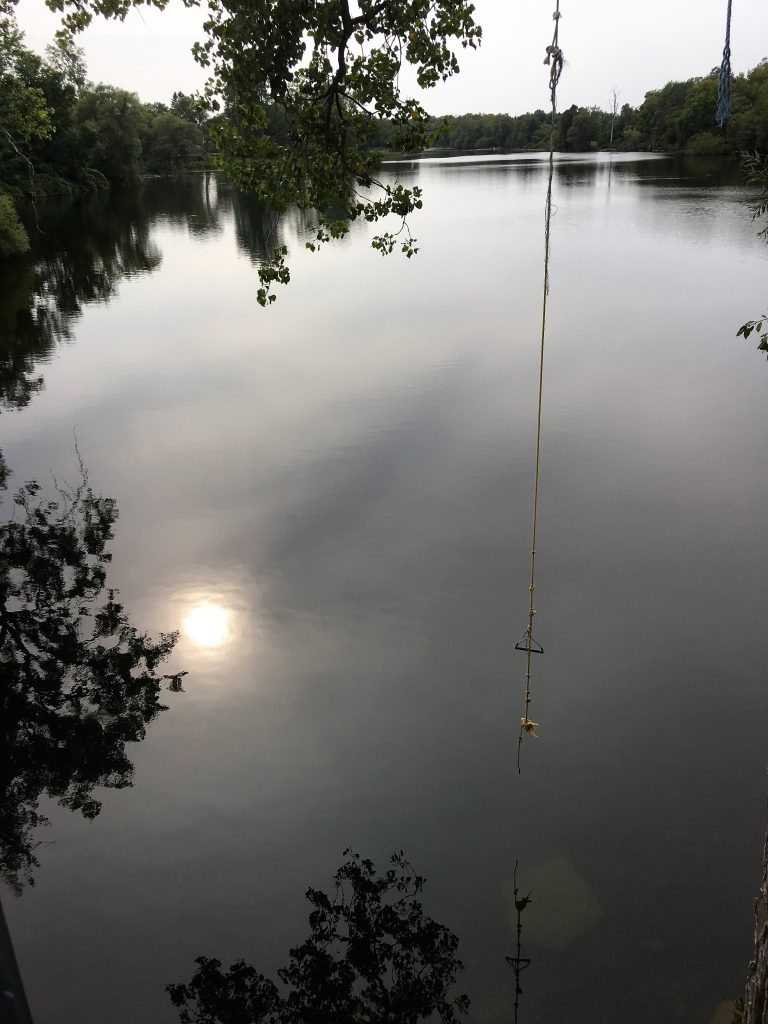Milford Pond Rope Swing - the BREL team | Prince Edward County Real Estate